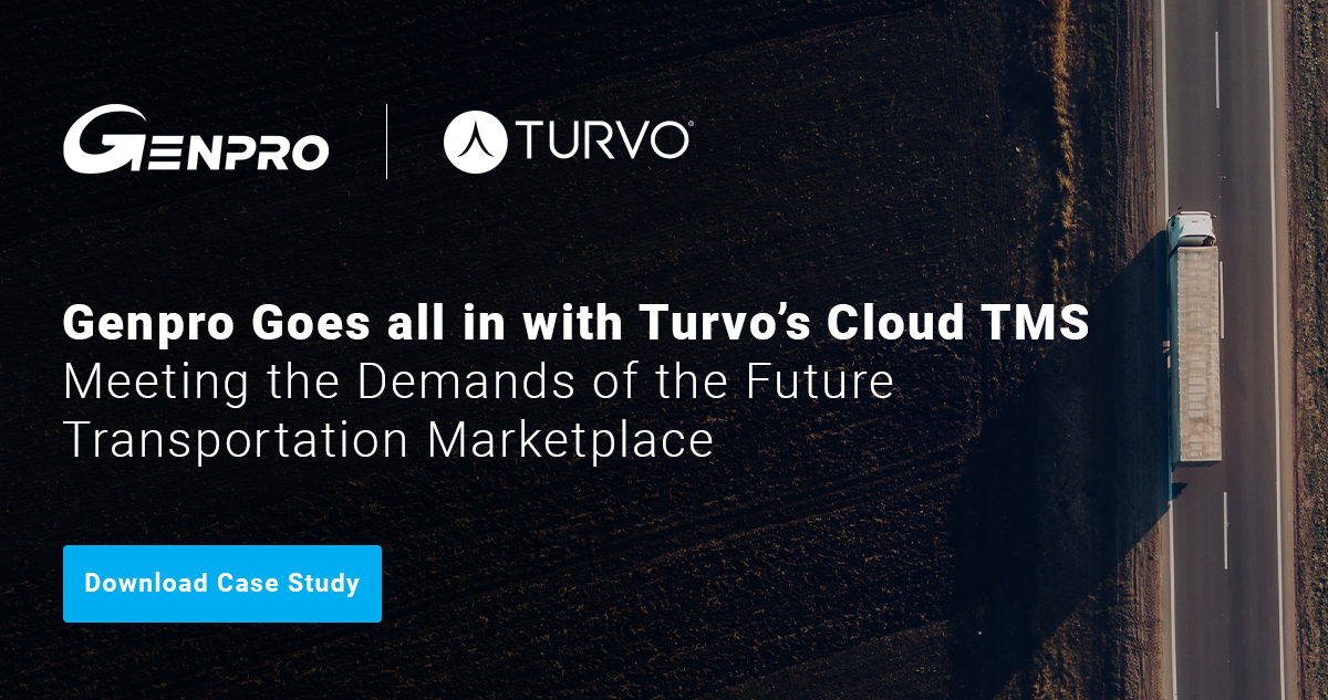 Genpro Goes All In With Turvo Cloud TMS